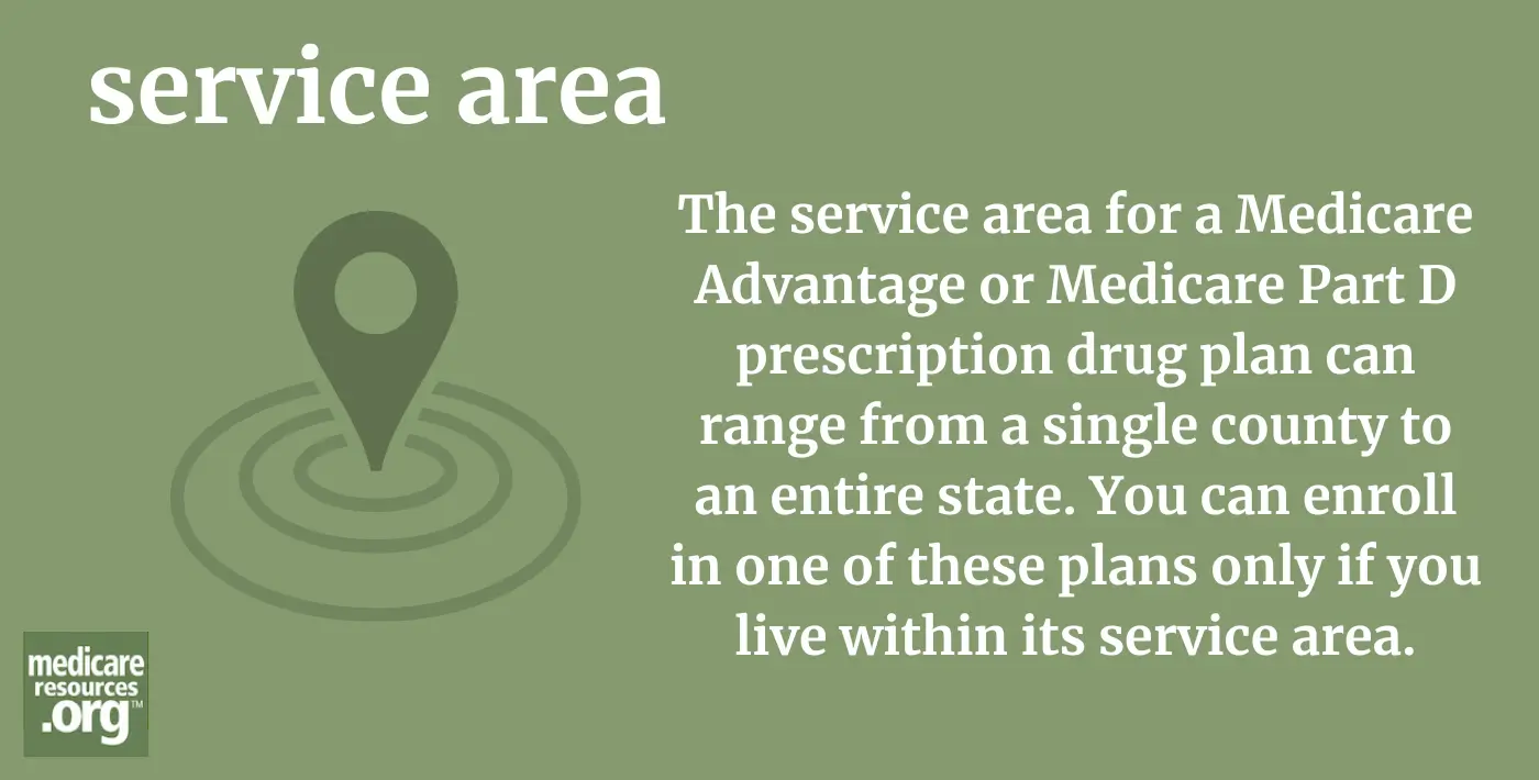 What is a Medicare service area? | medicareresources.org